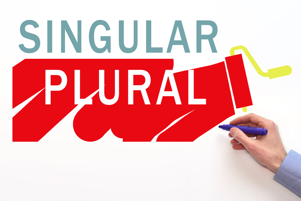 Uso del singular y plural en inglés